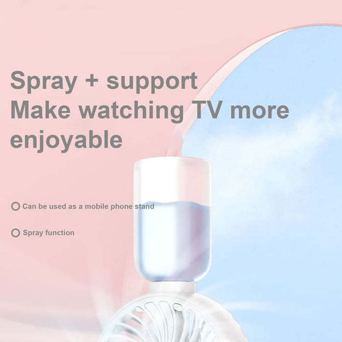 POCKET PANDA Misting Fan Portable Handheld Fan, 5000mAh Hand Held Mist