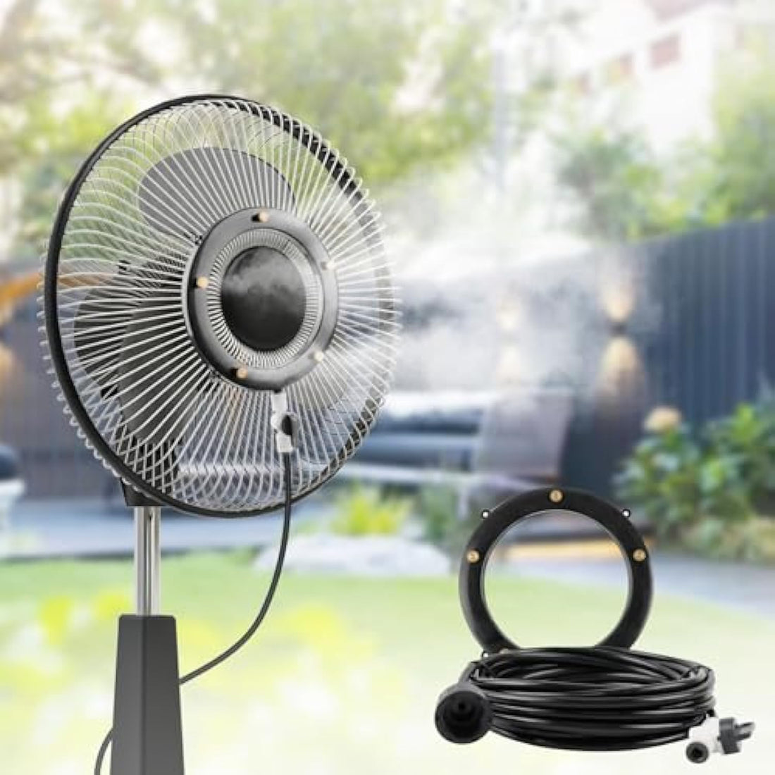 Patio Misting Fan（DIY kit)